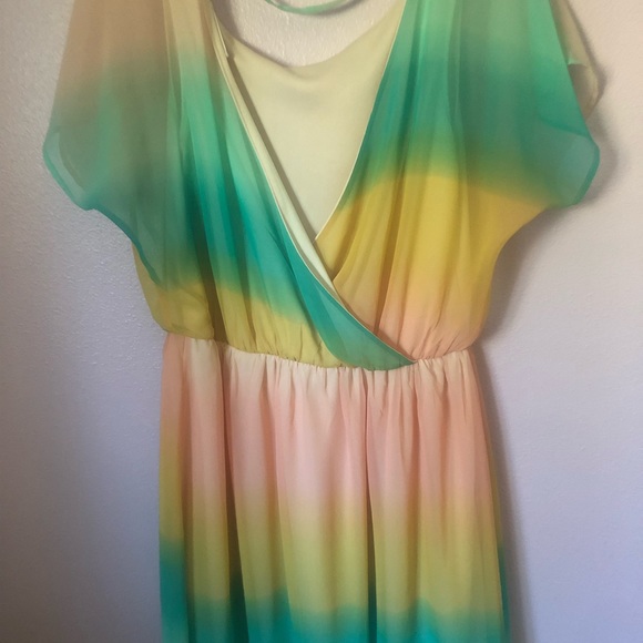 Lush | Dresses | Multi Colored Dress | Poshmark